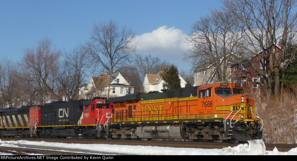 BNSF 7666